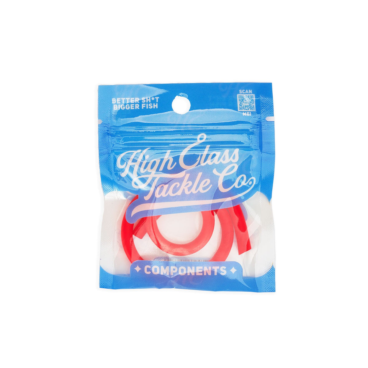 High Class Tubing - Neon Red 12" – High Class Tackle Co.®