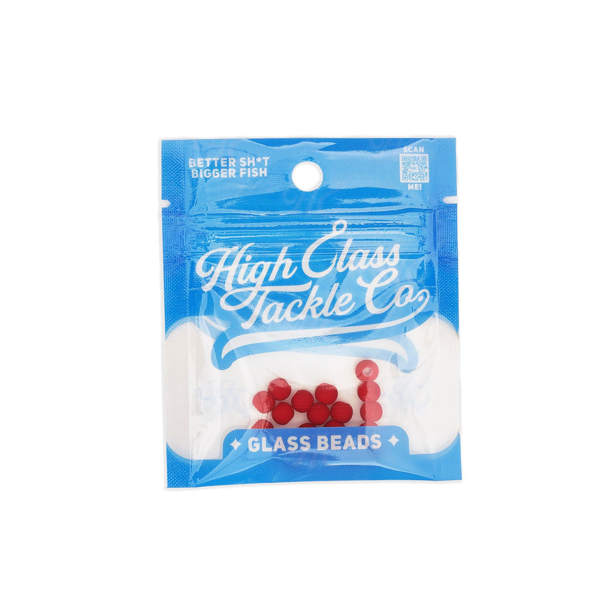 Red Glass Beads 6mm (20pack) – High Class Tackle Co.®